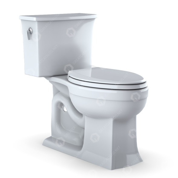 Toilet Kohler K-3551 Archer 3D model #534 | GreatCatalog