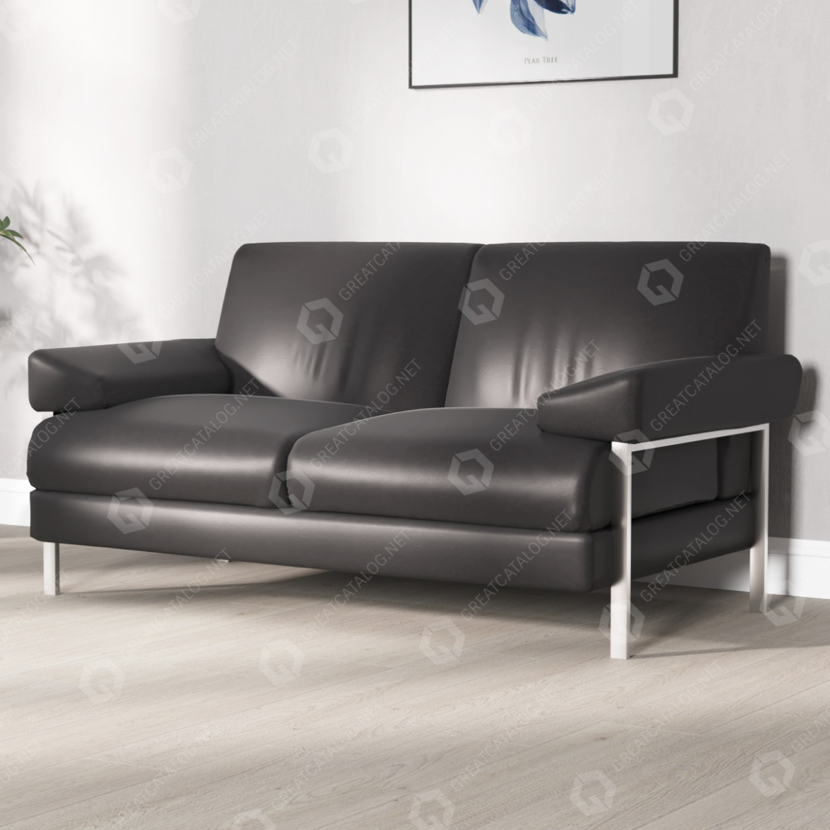 Sofa MERX Style 3D model・Download 3D models・Great Catalog ...