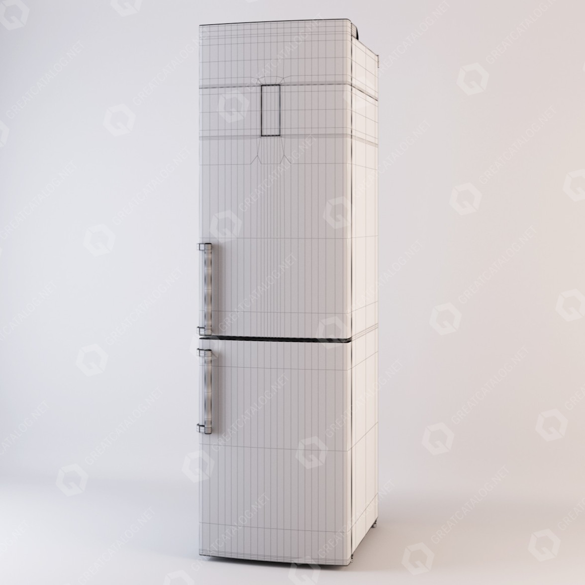 Refrigerator LG Electronics GA-B489 3D model - GreatCatalog 946