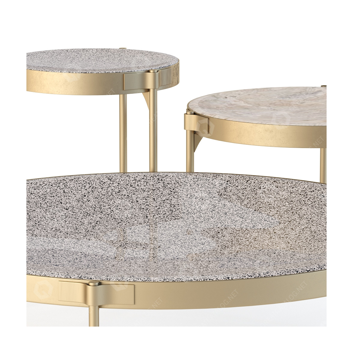 Coffee Tables Minotti Tape Cord Outdoor 3D model - GreatCatalog 9996