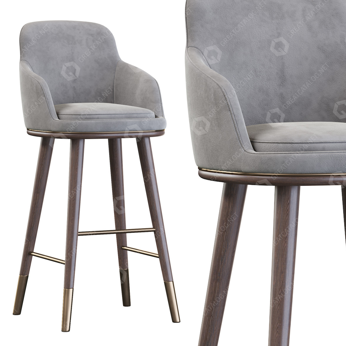 Bar Stool Frato Misool 3D model - GreatCatalog 9999