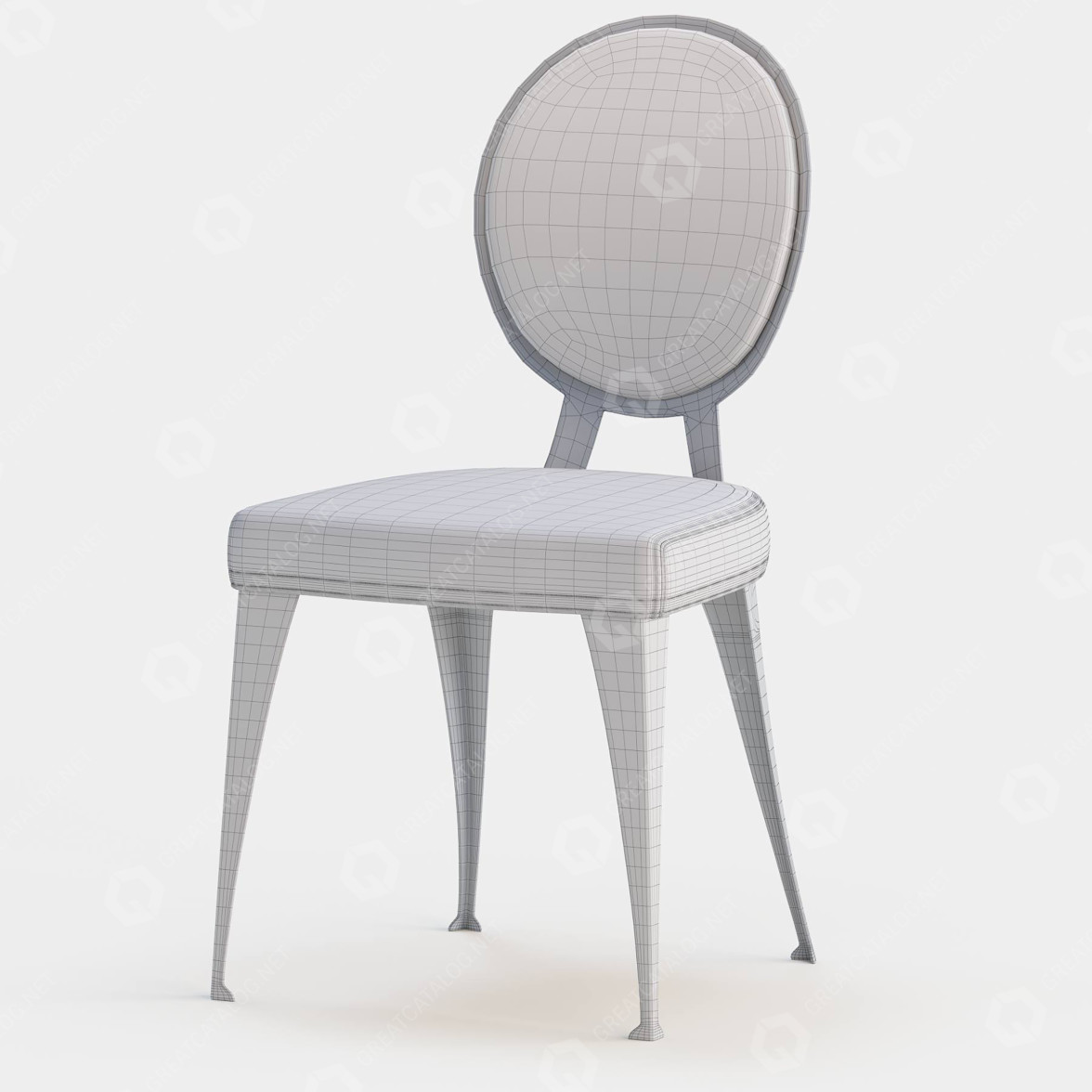 Chair Cantori Miss 3D model・Download 3D models・Great Catalog - GreatCatalog 10001