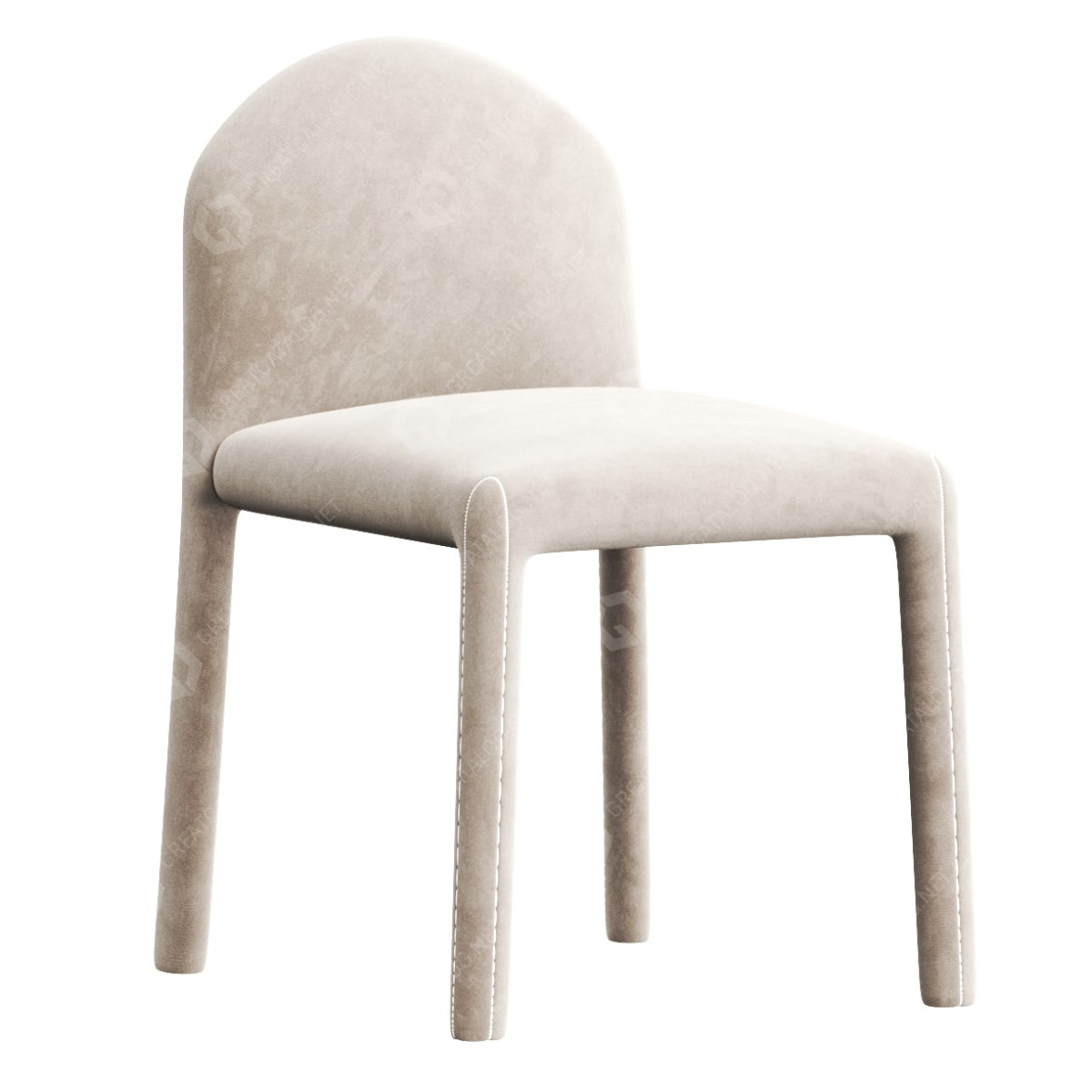 Chair Driade Soiree 3D model - GreatCatalog 10619