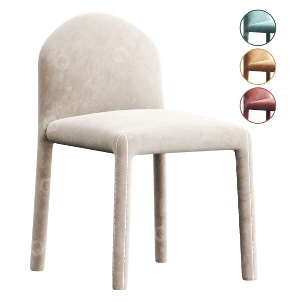 Chair Driade Soiree 3D model - GreatCatalog 10619