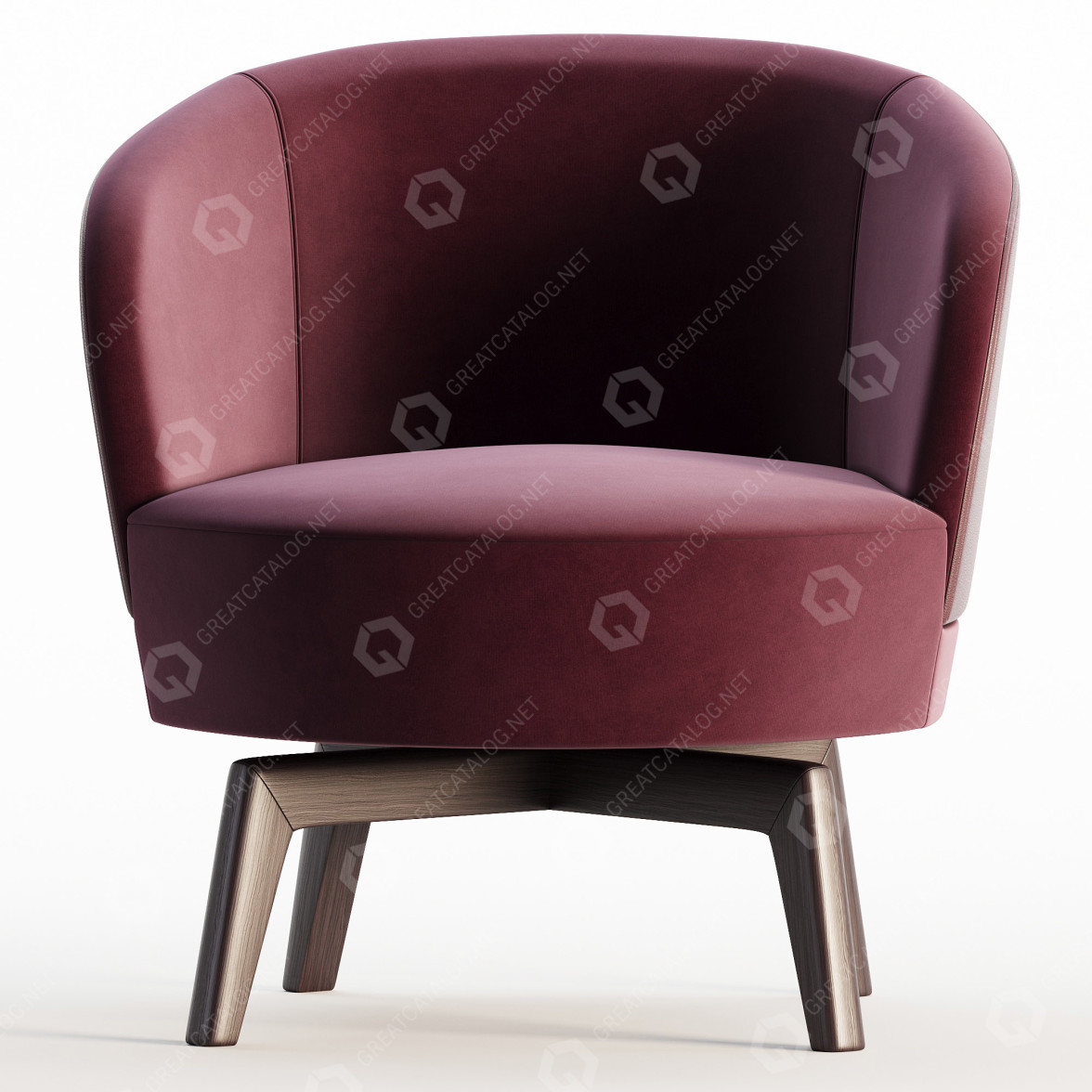 Armchair Fendi Casa Doyle 3D model - GreatCatalog 10782