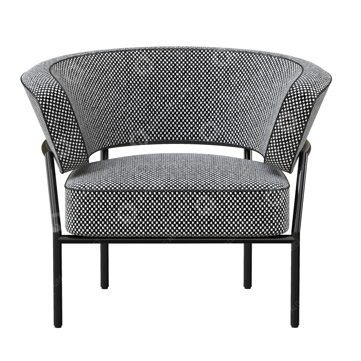 Armchair Meridiani Small Nani 3D model #11005 | GreatCatalog