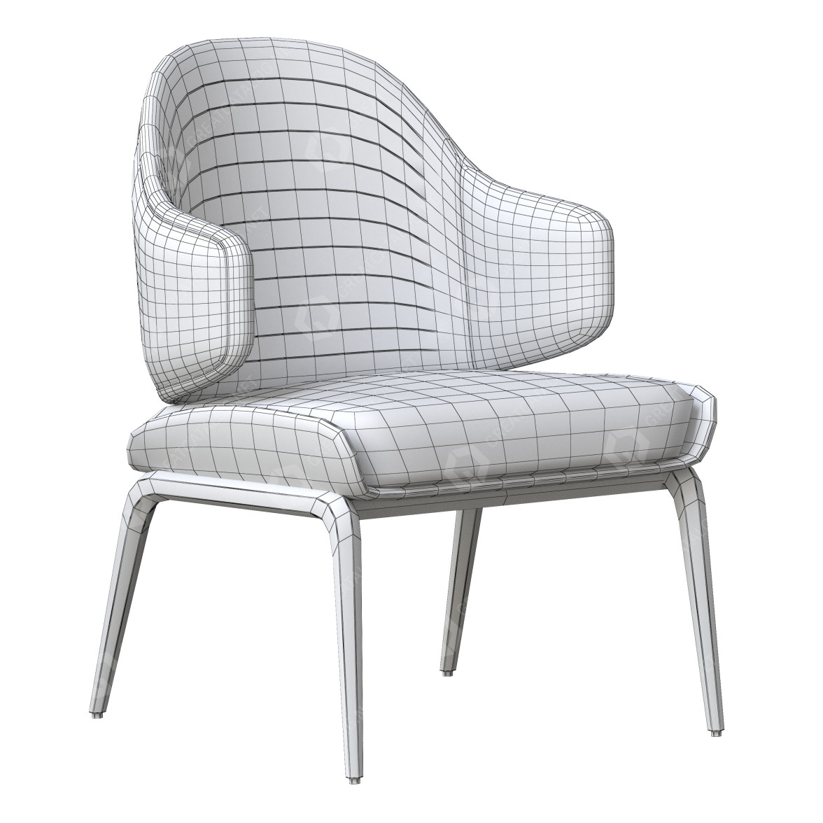 Chair Reflex Vela Lounge 3D model・Download 3D models