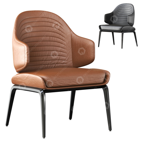 Chair Reflex Vela Lounge 3D model - GreatCatalog 11029
