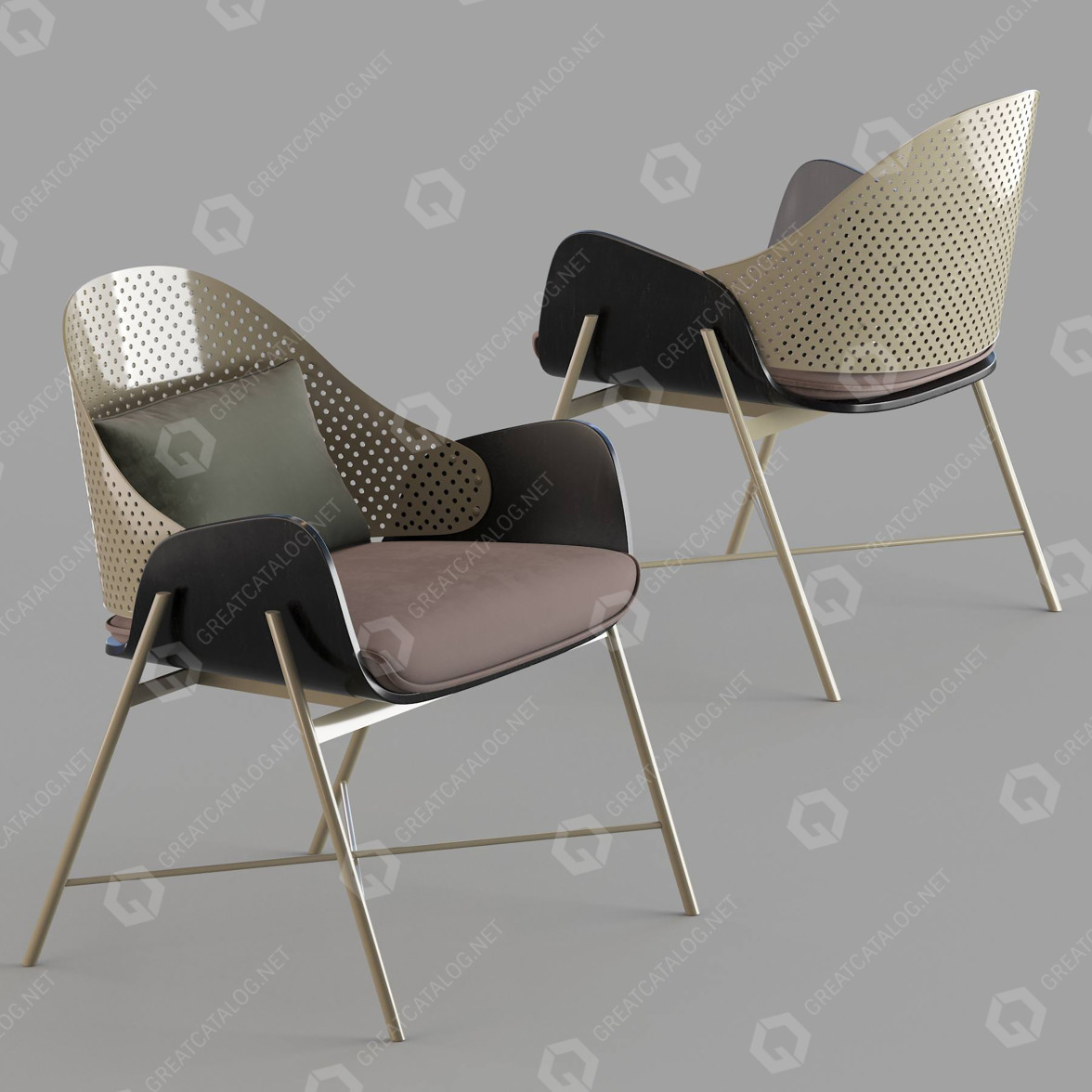 Chair Shake Roma 3D model・Download 3D models・Great Catalog ...