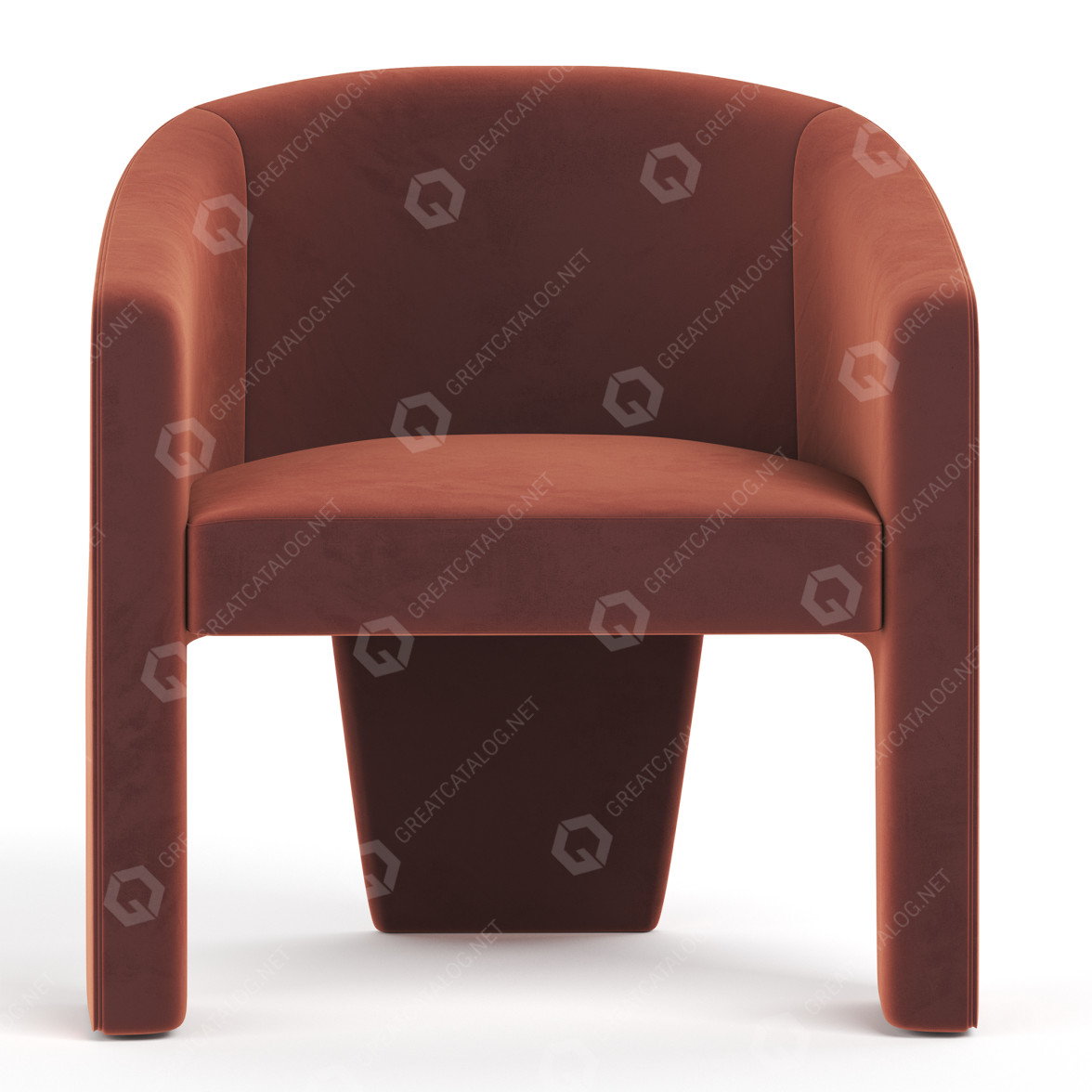 Armchair Four Hands Fae 3D model・Download 3D models