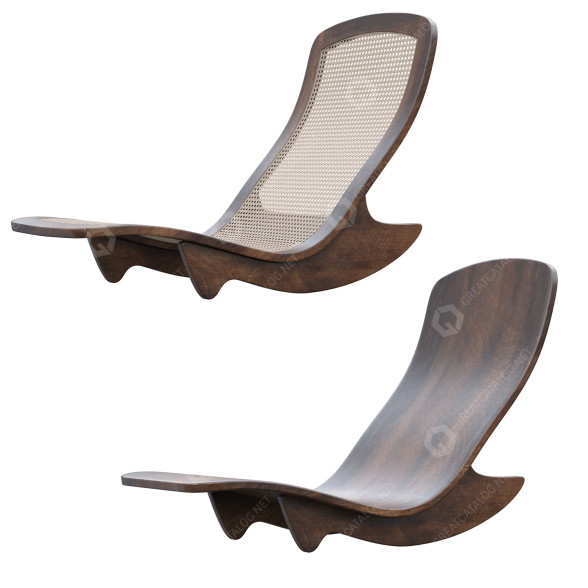 Rocking Chairs Low Rocker by Steven Rieman 3D model - GreatCatalog 11349