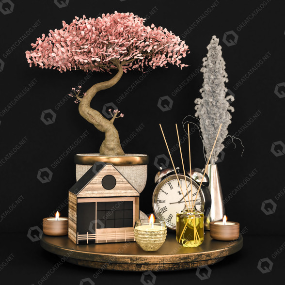 Decor Set Vol 12 3D model・Download 3D models・Great Catalog - GreatCatalog 11724