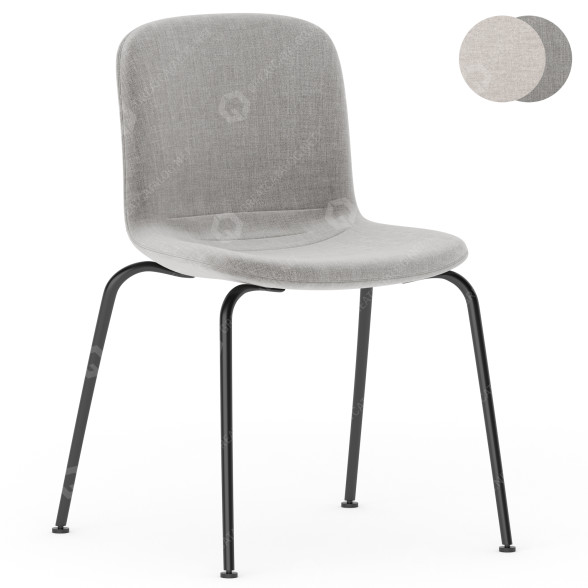 Chair Vitra Hal Soft Tube Stackable 3D model - GreatCatalog 12447