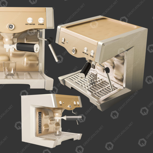 Coffee Maker Espresso M1 3D model - GreatCatalog 12856