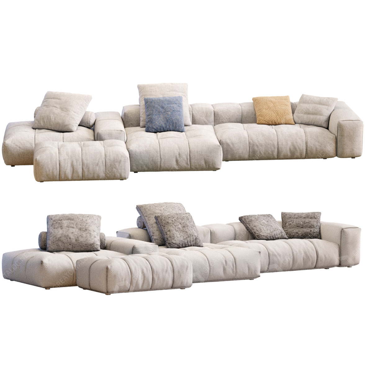 Sofa Saba Pixel 3D model・Download 3D models・Great Catalog ...