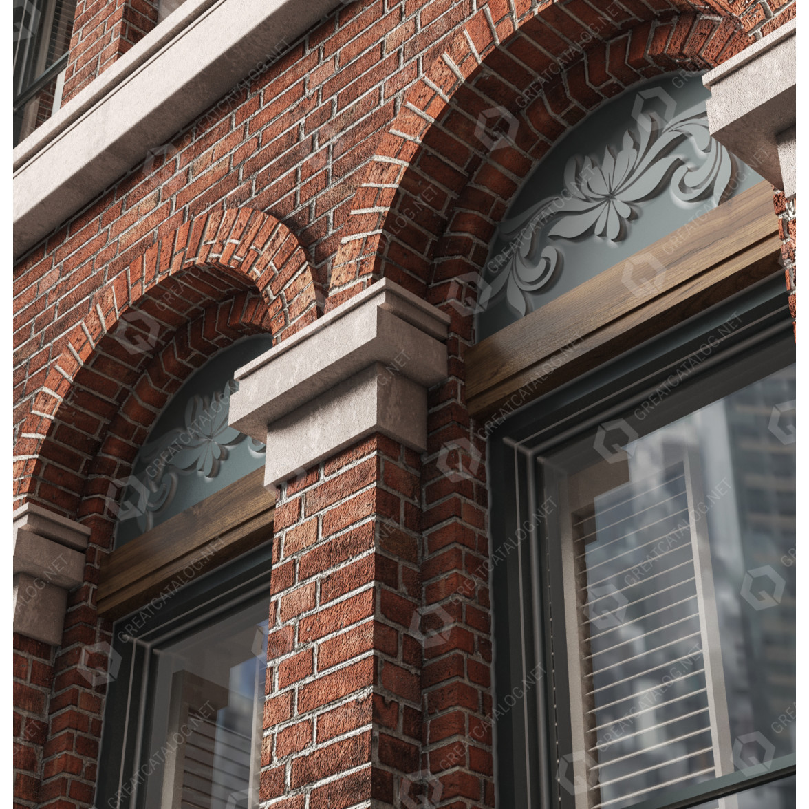 Building Old Brick 3D model・Download 3D models・Great Catalog - GreatCatalog 13275