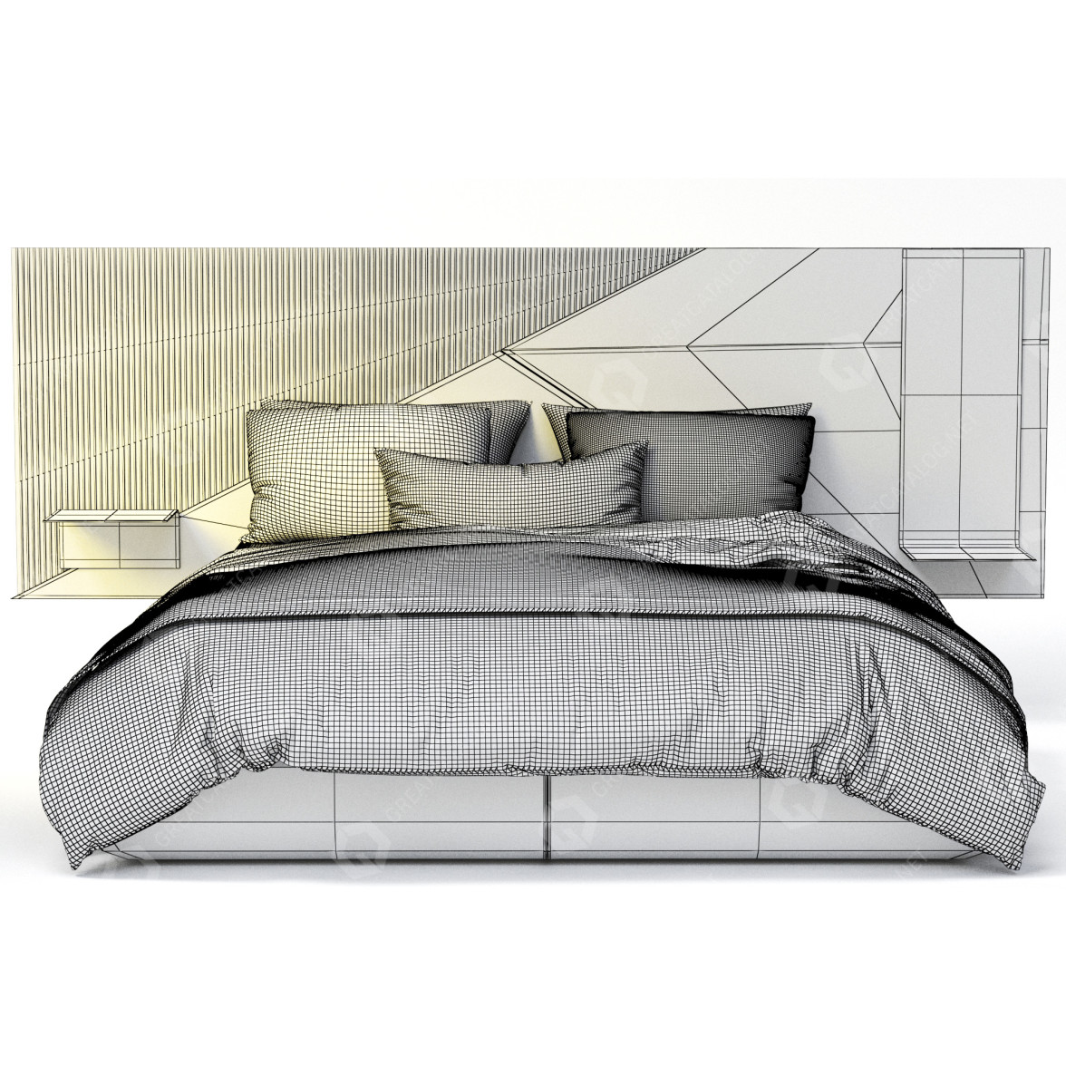 Bed Shake Ego 3D model・Download 3D models・Great Catalog - GreatCatalog ...