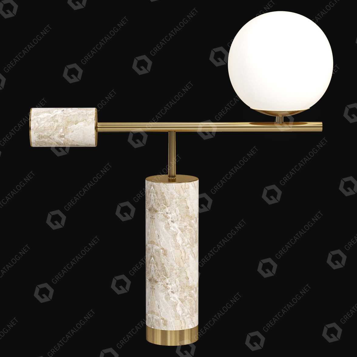 Table Lamp Eichholtz Xperience 3D model - GreatCatalog 13735