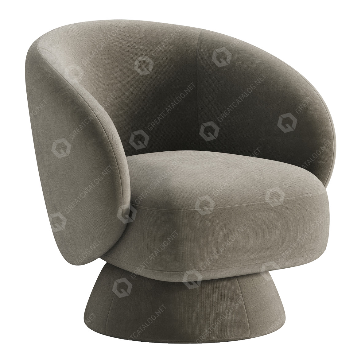 Armchair Saboor by Orren Ellis 3D model - GreatCatalog 13771