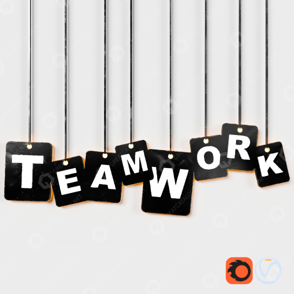 Decor Teamwork 3D model・Download 3D models・Great Catalog - GreatCatalog ...