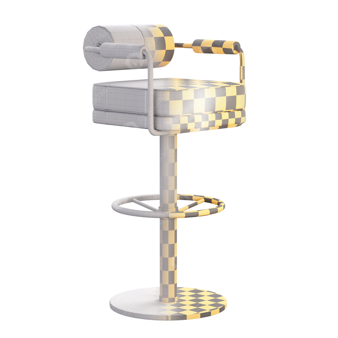Bar Stool Mezzo Collection Anderson 3D model - GreatCatalog 14050