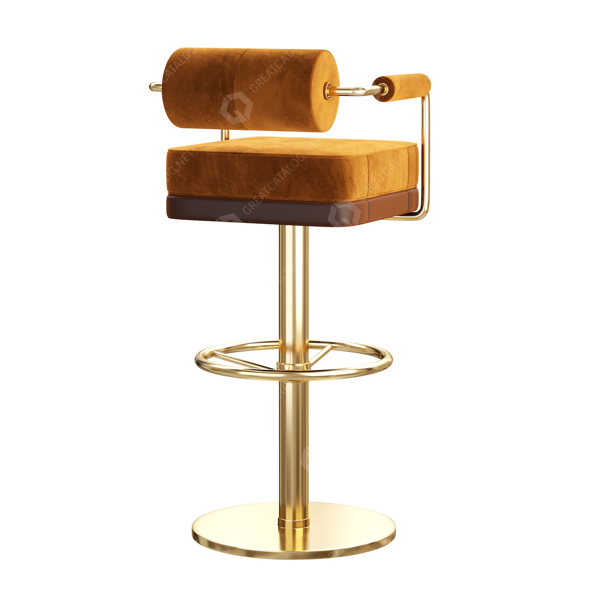 Bar Stool Mezzo Collection Anderson 3D model - GreatCatalog 14050