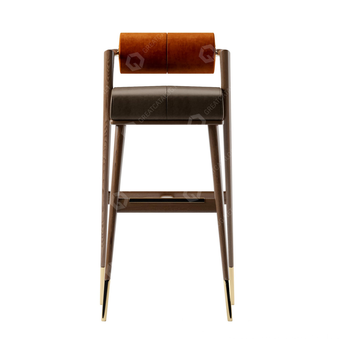 Bar Stool Mezzo Collection Waters 3D model - GreatCatalog 14184