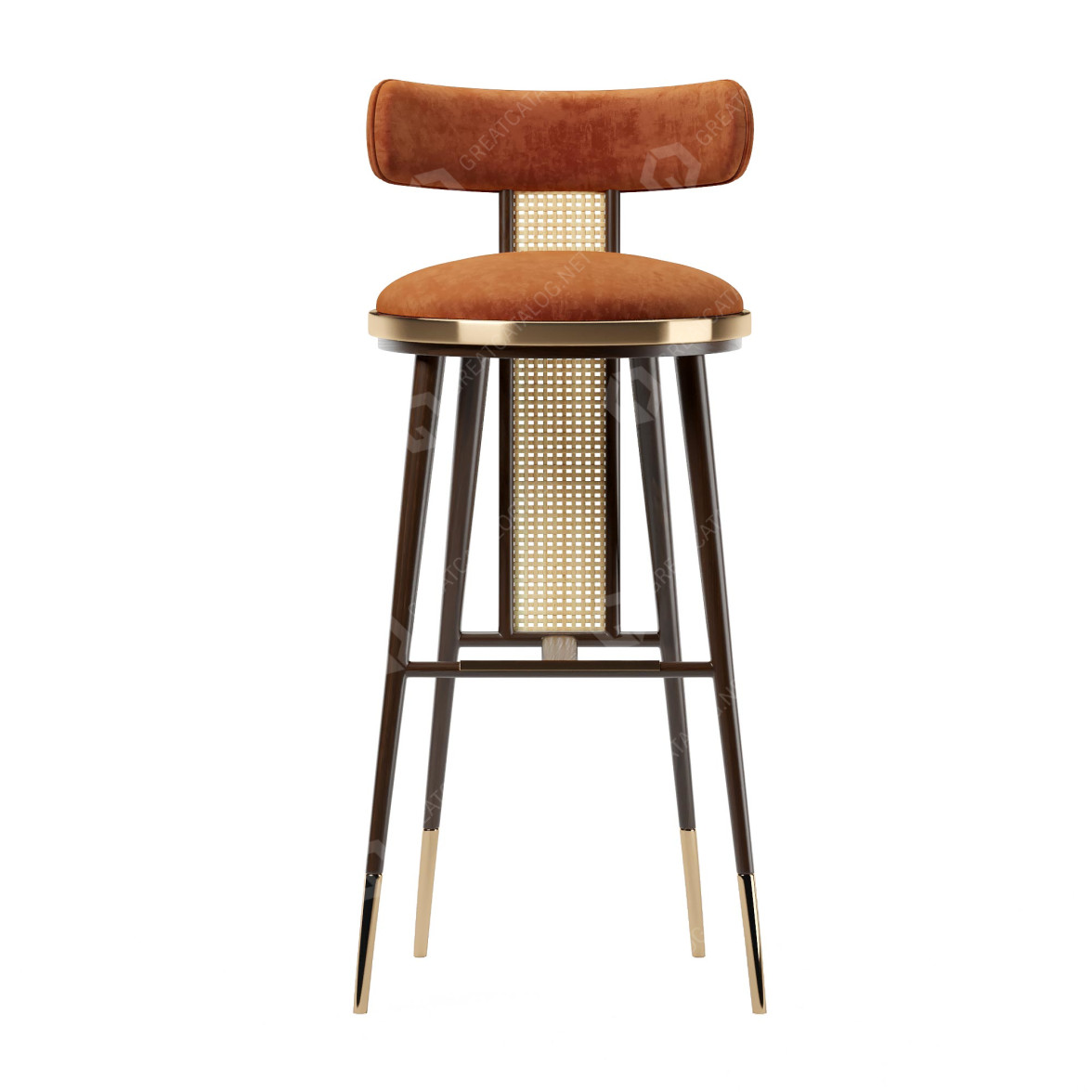 Bar Stool Mezzo Collection Blakey 3D model - GreatCatalog 14185
