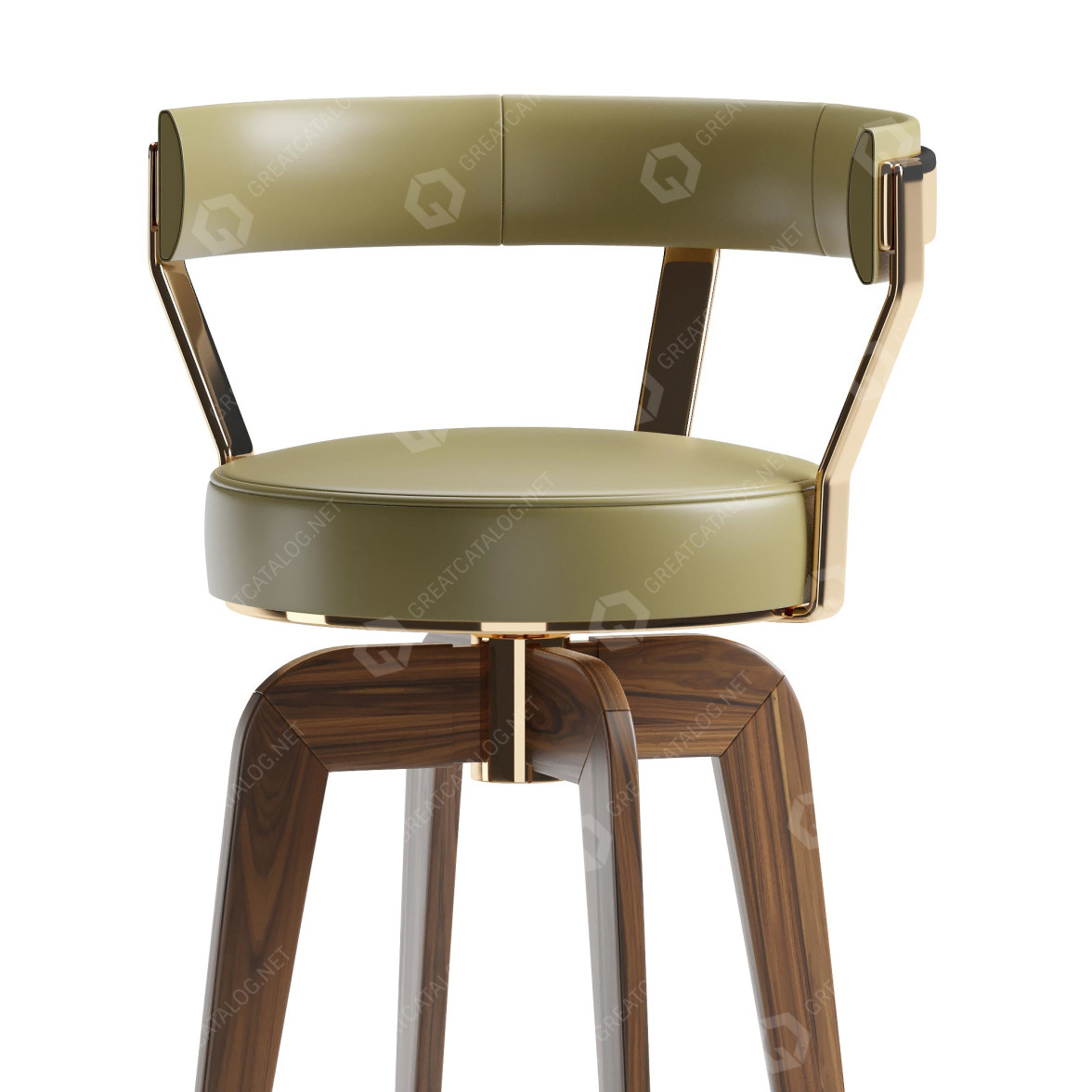Bar Stool Mezzo Collection Gilmore 3D model - GreatCatalog 14187