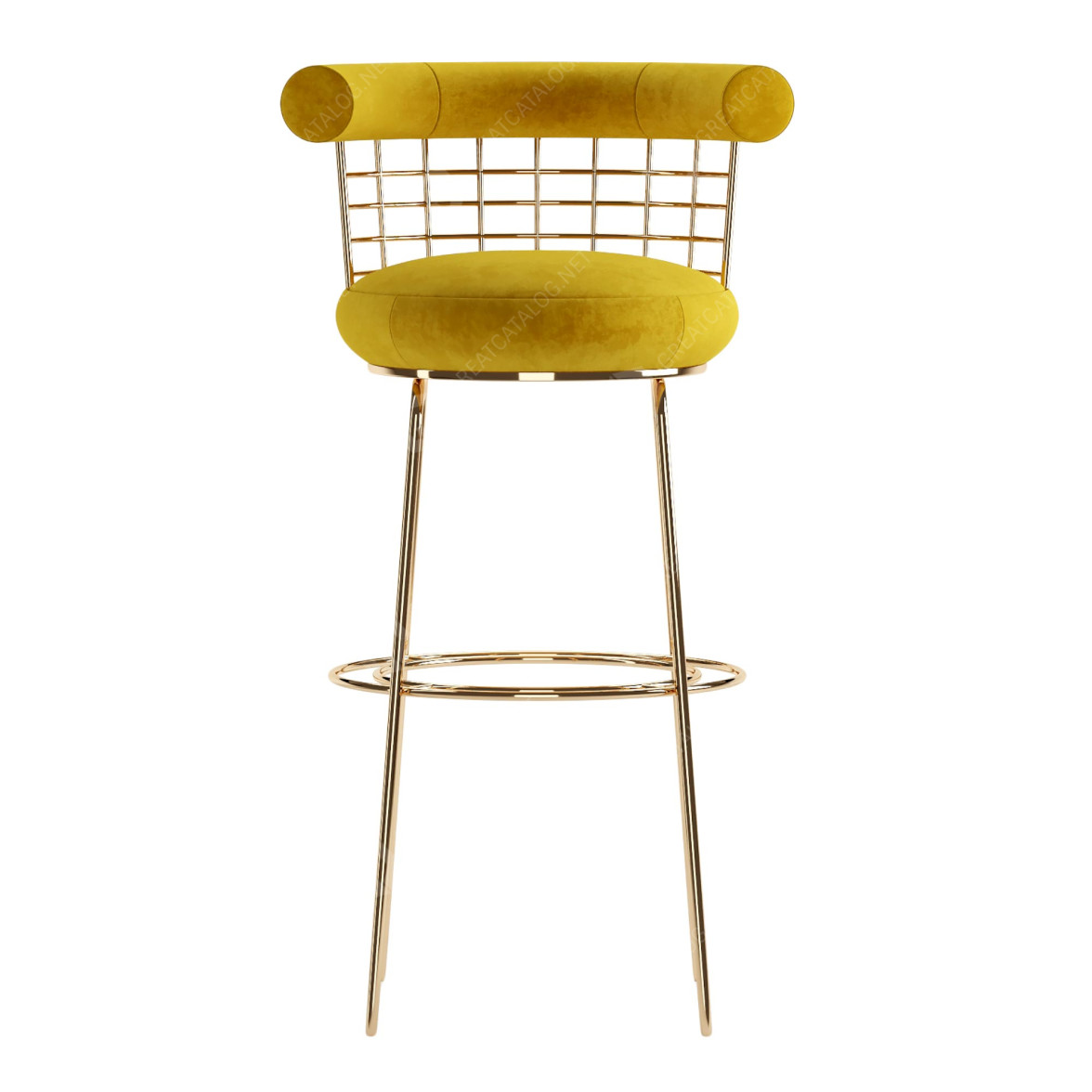 Bar Stool Mezzo Collection Berry 3D model - GreatCatalog 14197