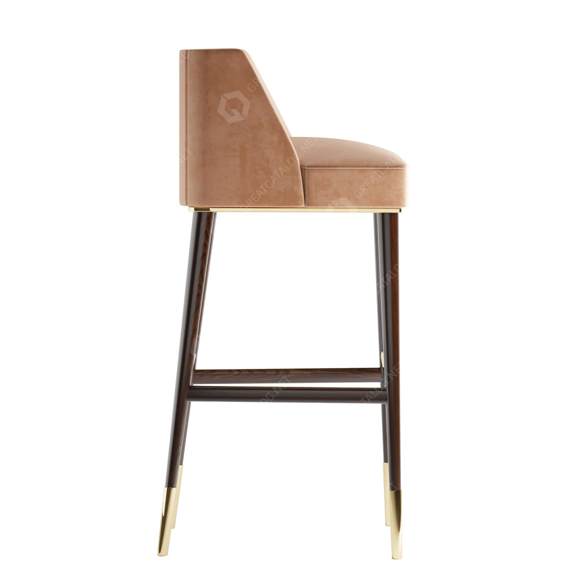 Bar Stool Mezzo Collection Getz 3D model - GreatCatalog 14202