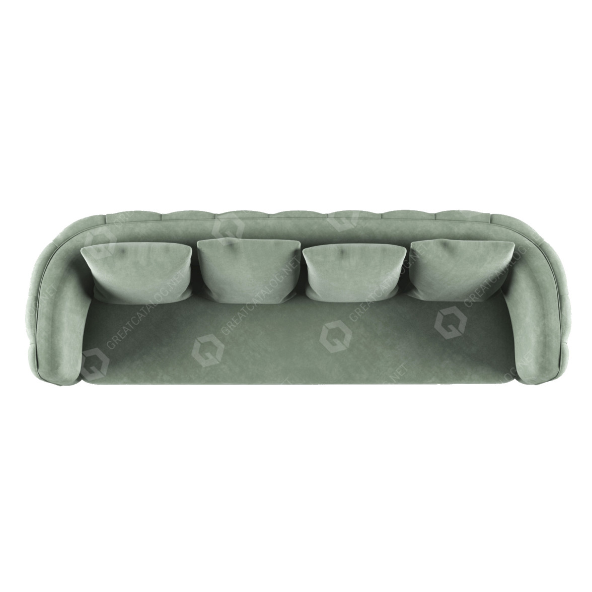 Sofa Opera Contemporary Simon 3D model - GreatCatalog 14316