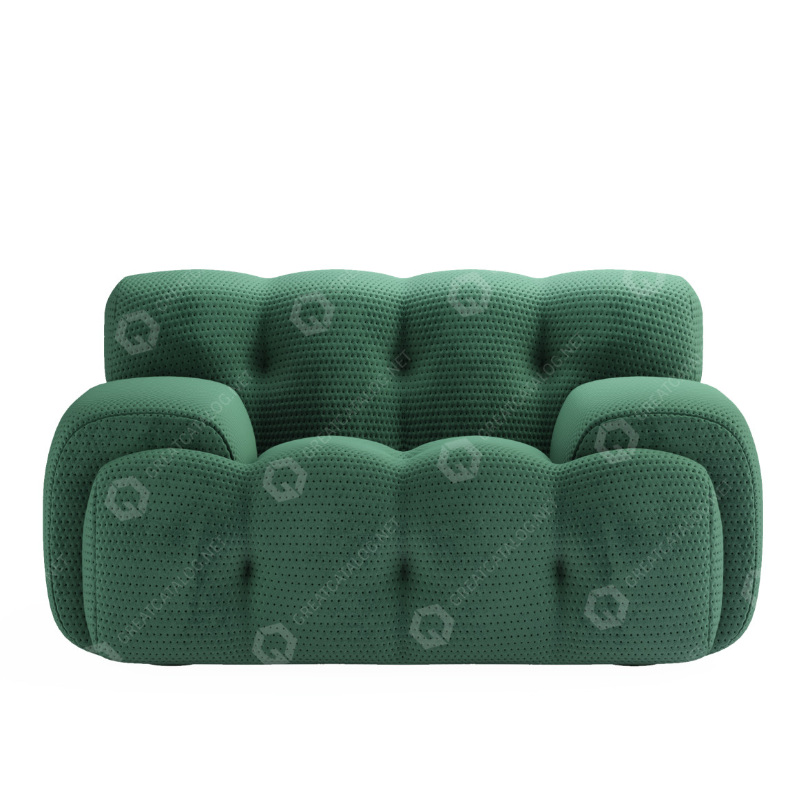 Sofa Roche Bobois Blogger 3 3D model - GreatCatalog 14610