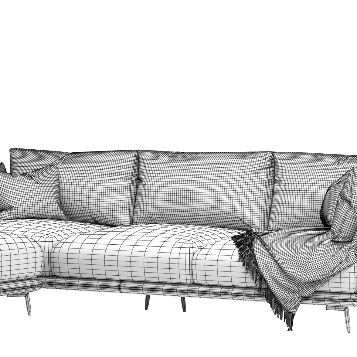 Sofa Nube Italia Jeo 3D model #14619 | GreatCatalog