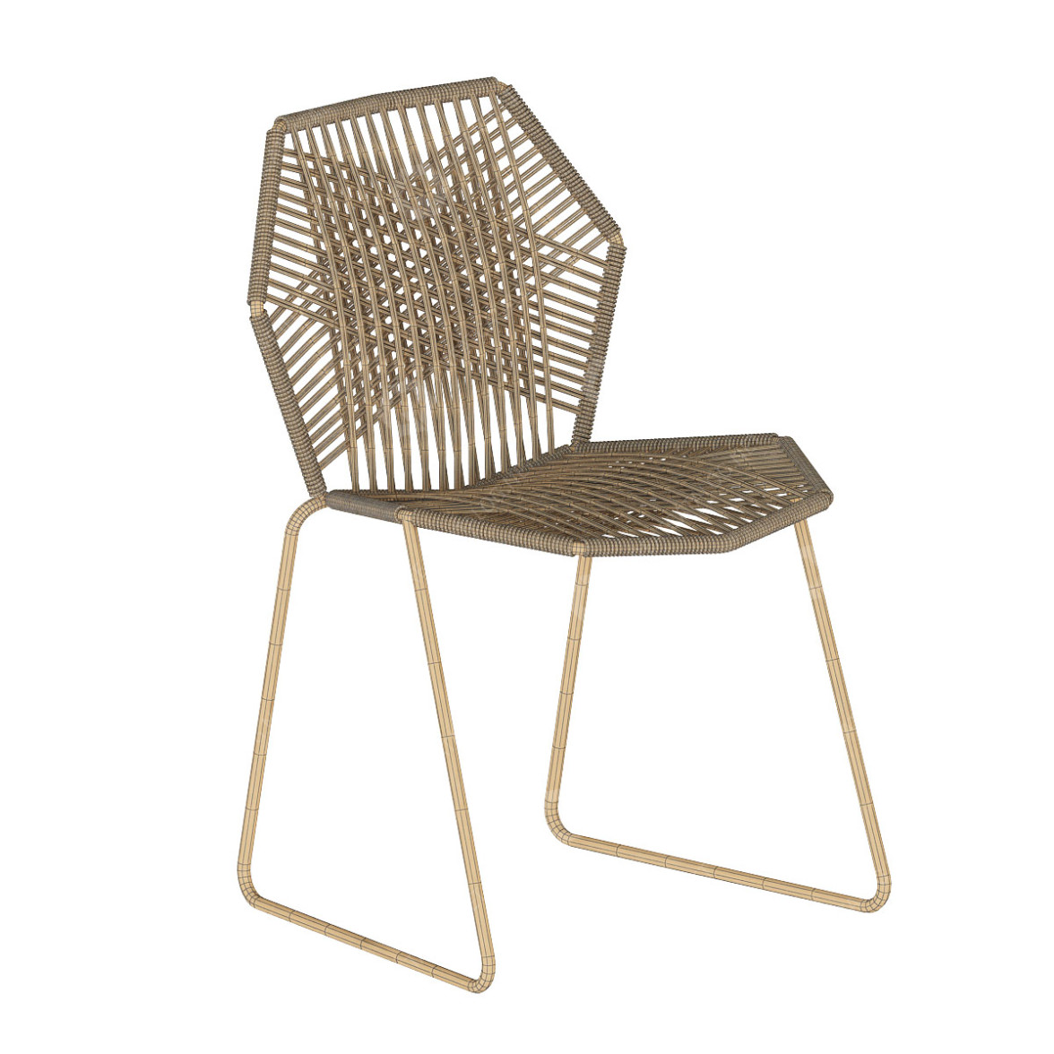 Chair Moroso Tropicalia 3D model - GreatCatalog 14963