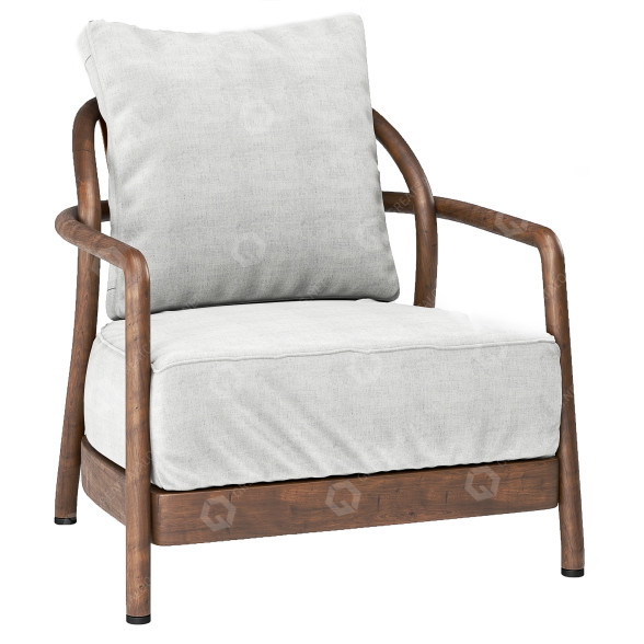 Armchair Flexform Alison 3D model - GreatCatalog 15140