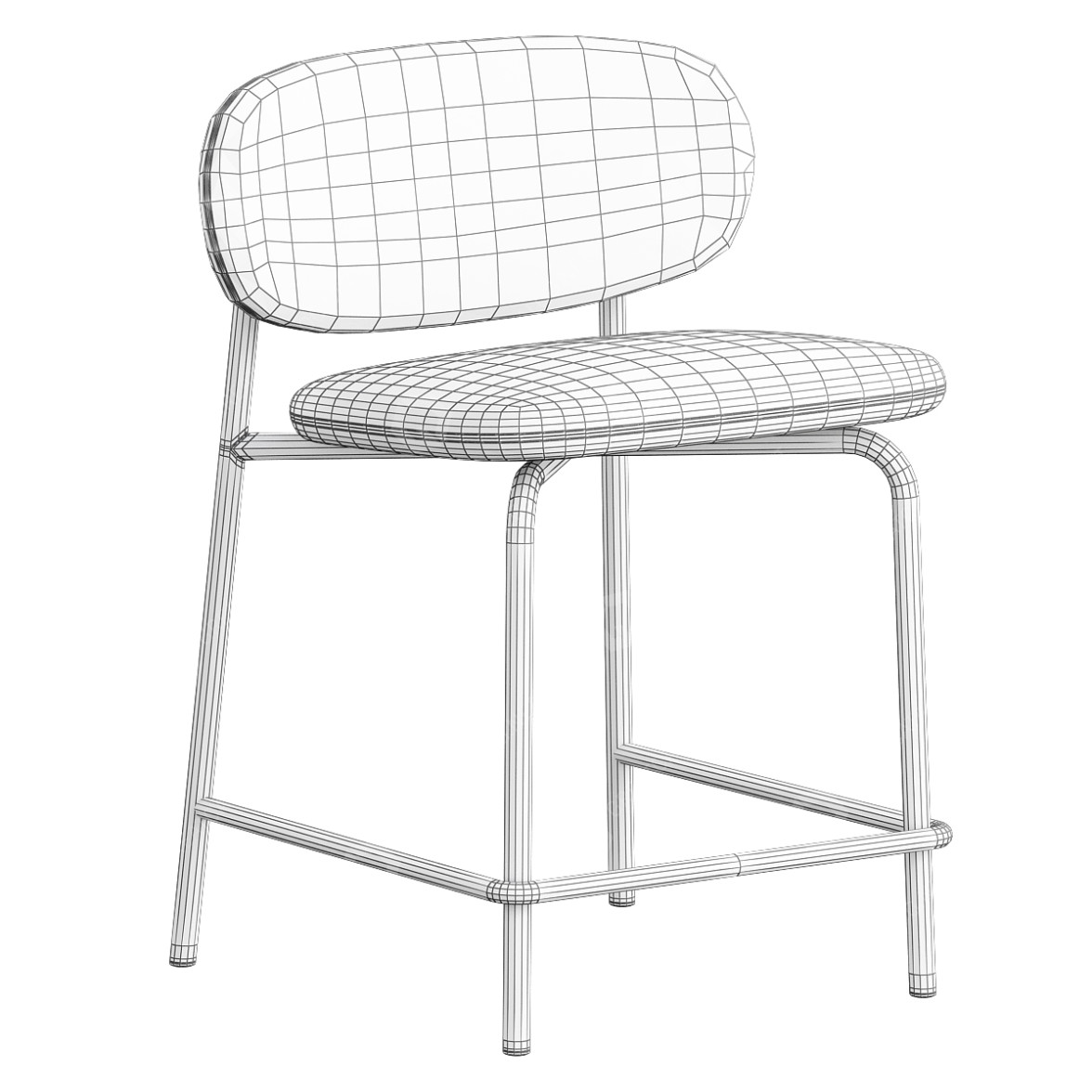 Bar Stool Artifort Aloa 3D model - GreatCatalog 15142