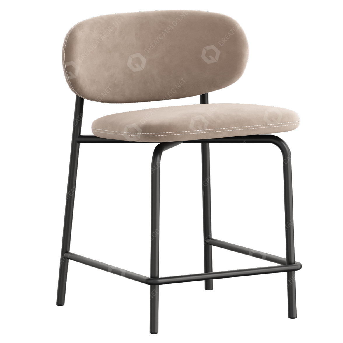 Bar Stool Artifort Aloa 3D model - GreatCatalog 15142