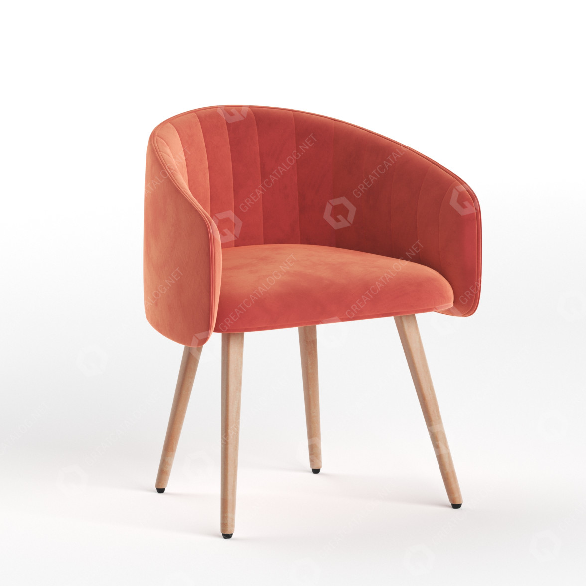 Chair Sandalyeci Shell 3D model - GreatCatalog 15184