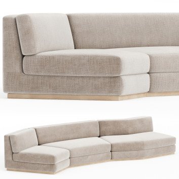 Modular and Sectional Sofas Pierre Yovanovitch 3D Models for Interior ...