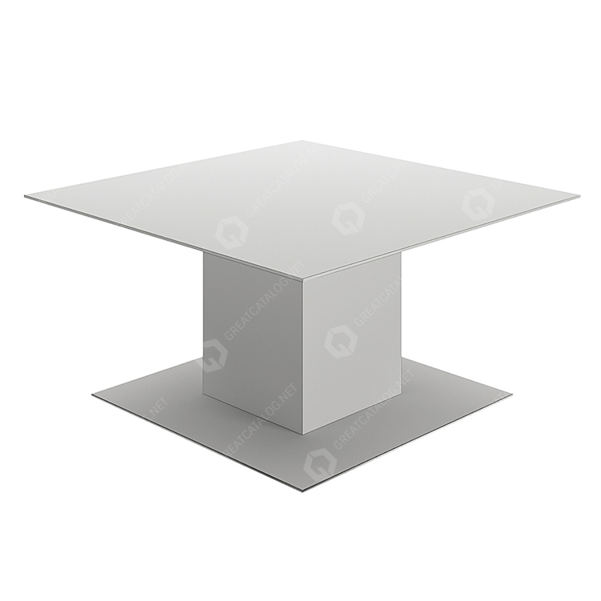 Tables Glas Italia Donald High by Philippe Starck 3D model - GreatCatalog 15595