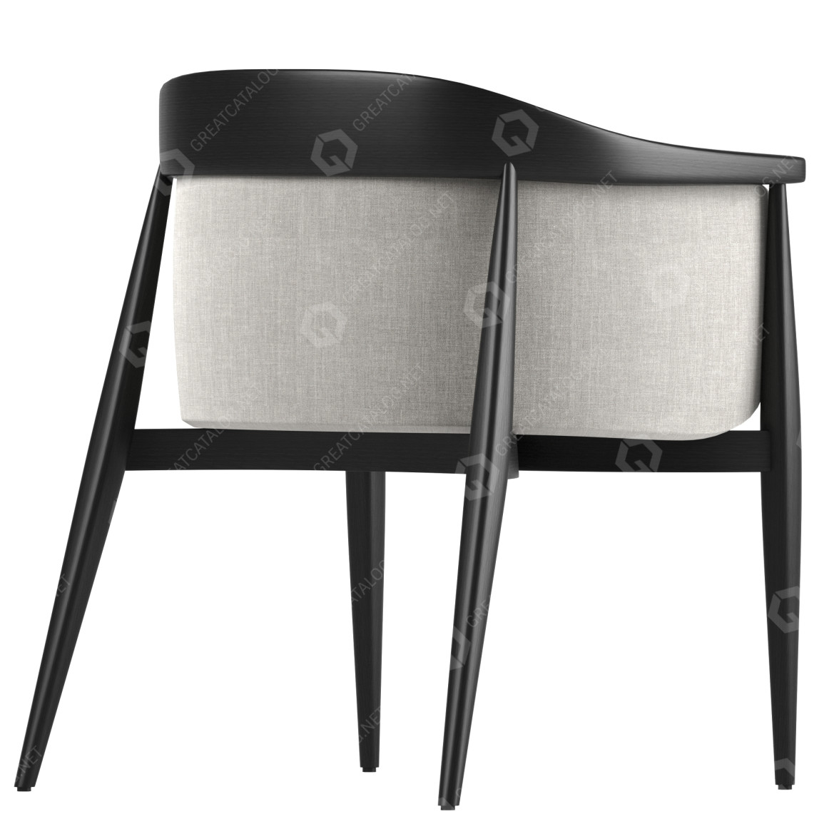 Chair Sandalyeci Arya K 3D model - GreatCatalog 15611