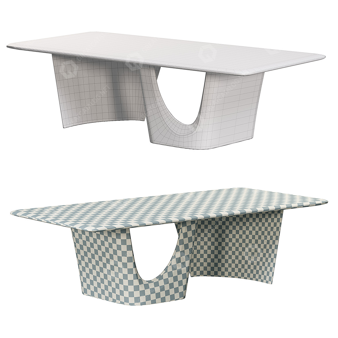Table Turri Pinnacle 3D model - GreatCatalog 15633