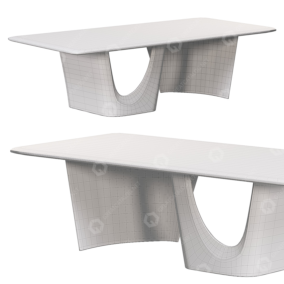Table Turri Pinnacle 3D model - GreatCatalog 15633