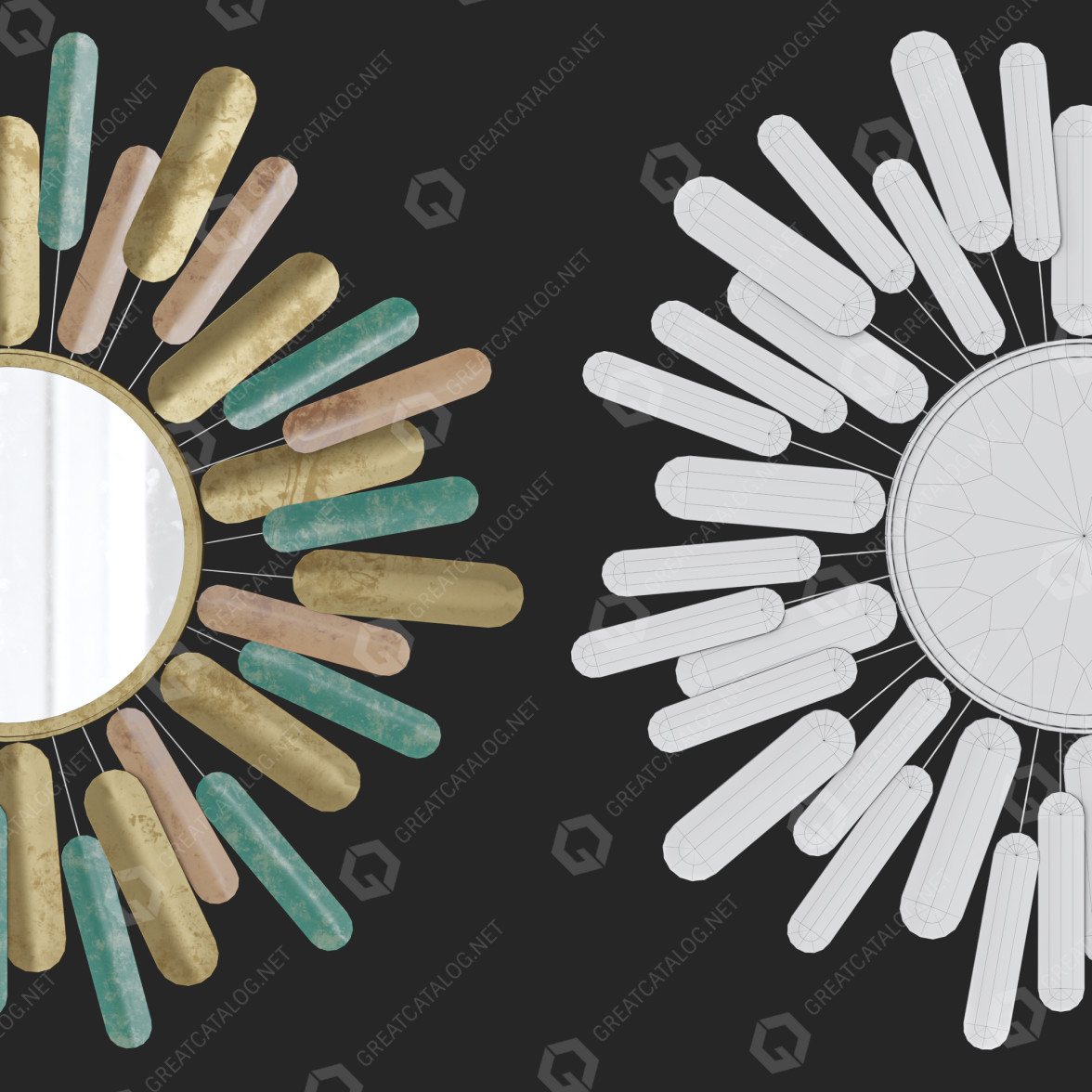 Mirror Deprimo 3D model・Download 3D models・Great Catalog - GreatCatalog ...