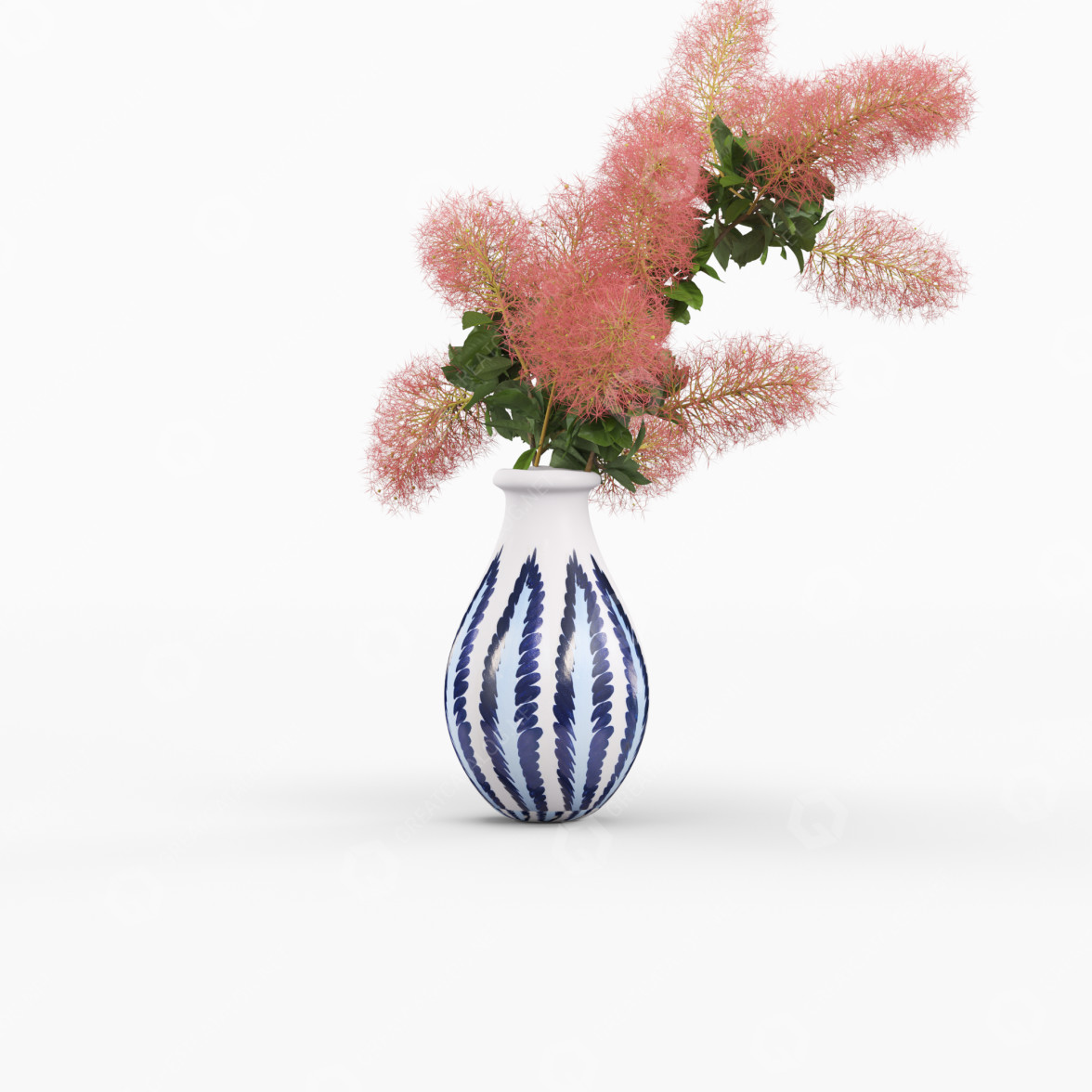 Vases and Plants Tree Branches 3D model #15893 | GreatCatalog