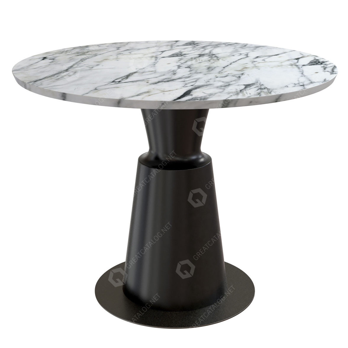 Table Holly Hunt Peso Dining 3D model - GreatCatalog 15895
