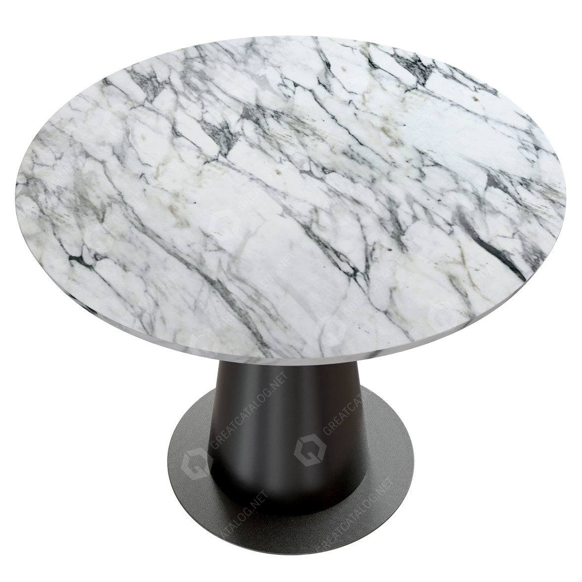 Table Holly Hunt Peso Dining 3D model - GreatCatalog 15895