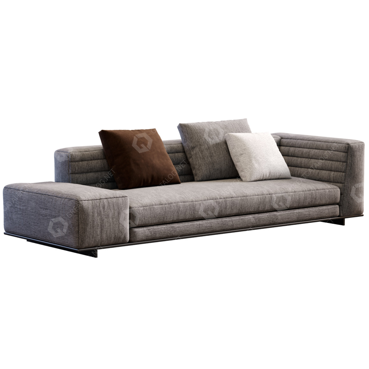 Sofas Minotti Roger 3D model - GreatCatalog 16364