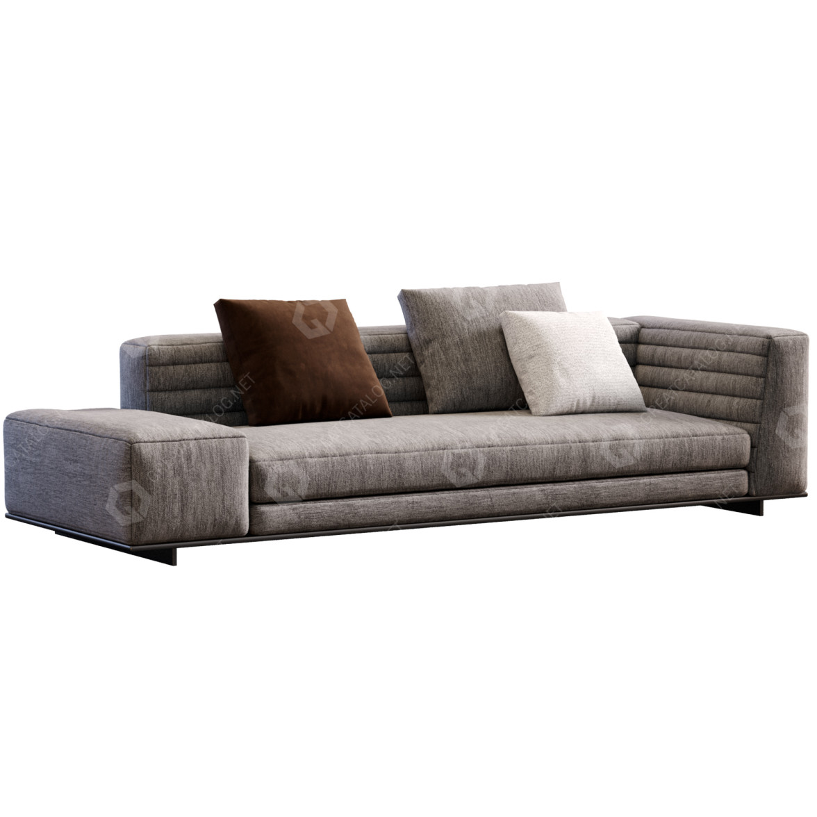 Sofas Minotti Roger 3D model - GreatCatalog 16364